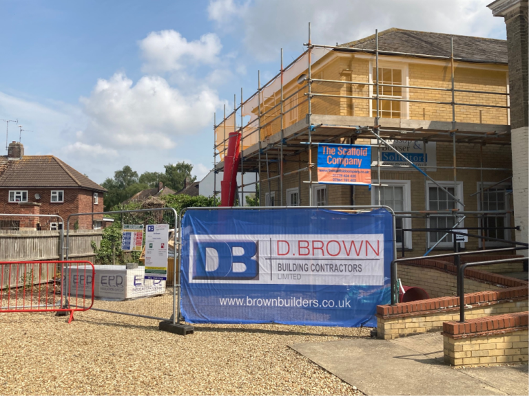 Works Nearing Completion For Local Business – D Brown Builders